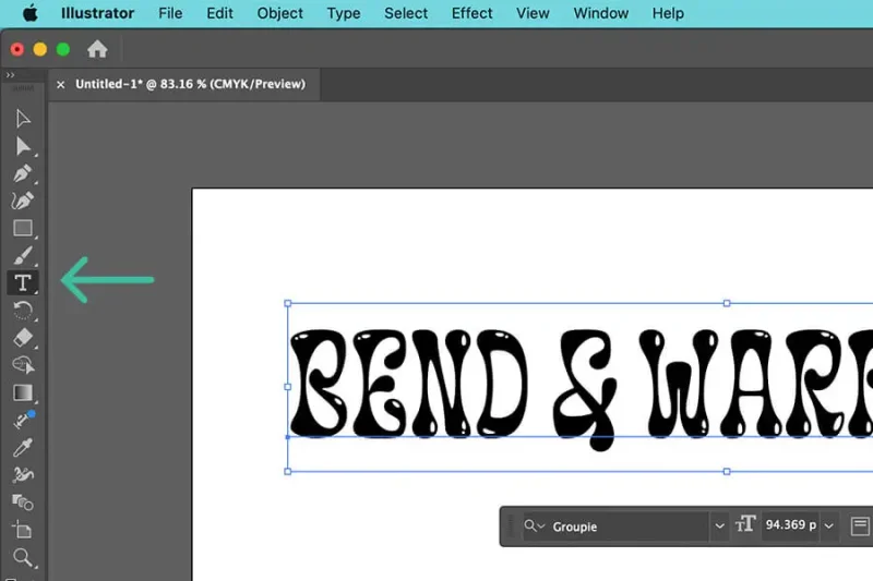 Learn How to Warp Text in Illustrator | A Beginner's Guide | Bring Your ...