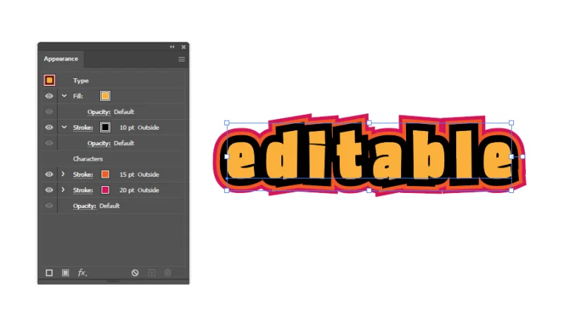 How to Use the Appearance Panel in Illustrator - BYOL | Bring Your Own ...