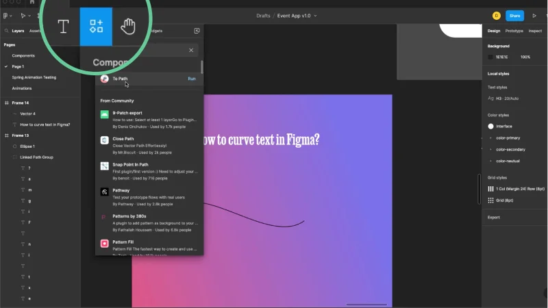Guide to Creating Curved Text in Figma: Master Techniques & Plugins ...