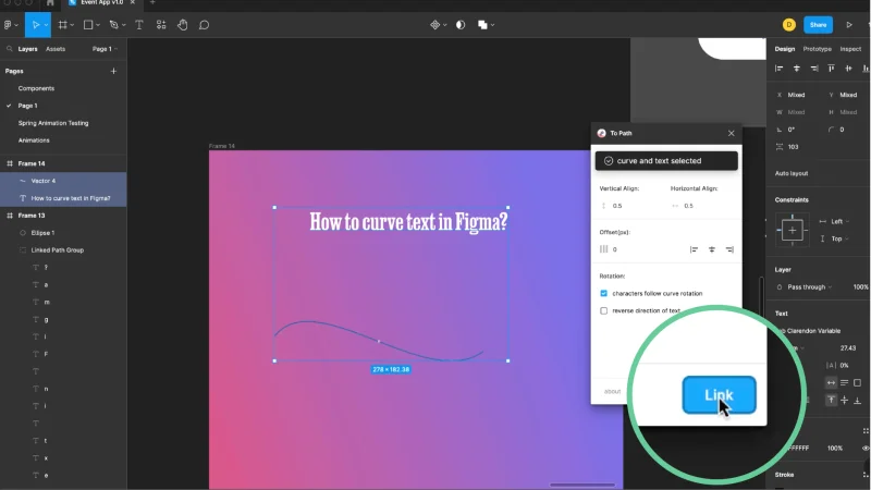 Guide to Creating Curved Text in Figma: Master Techniques & Plugins ...