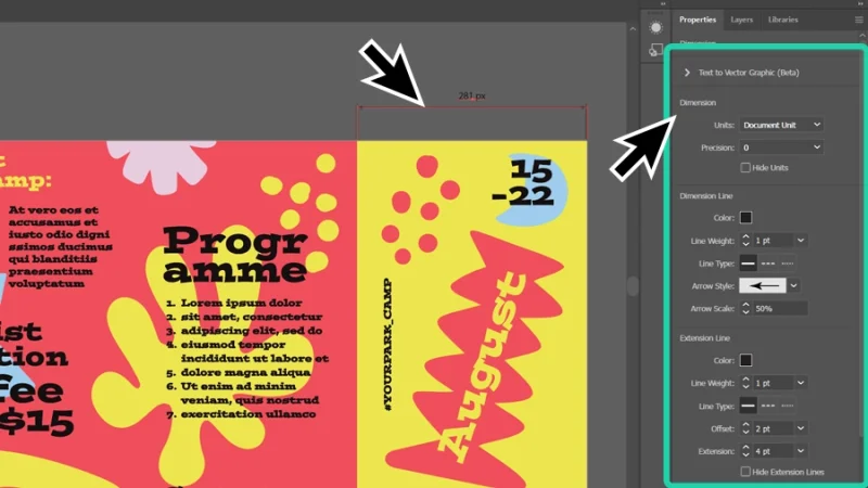 How to Use the Dimension Tool in Illustrator - Mastering Precision | Bring Your Own Laptop