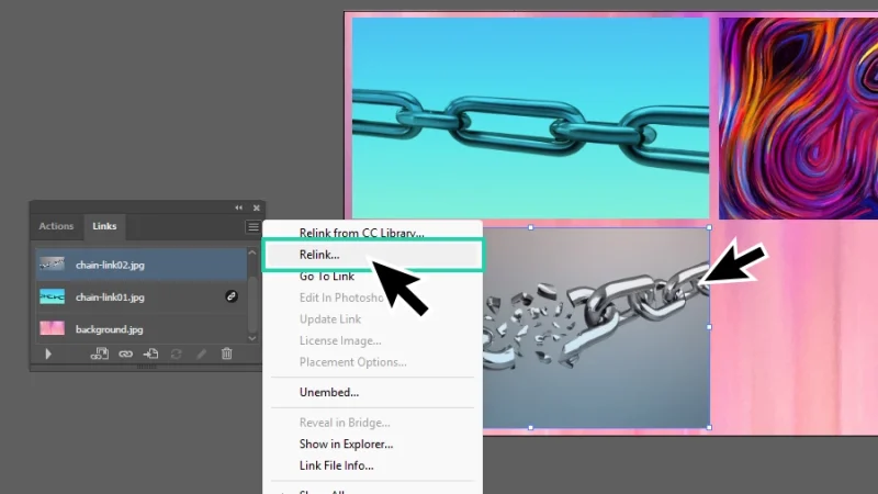 Embedding, Linking, and Relinking Images in Illustrator – Complete ...