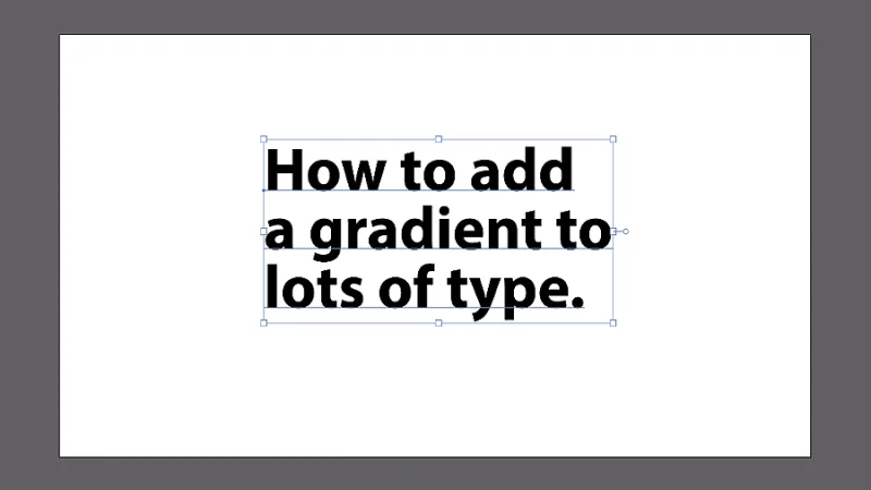 why does my gradient have lines illustrator