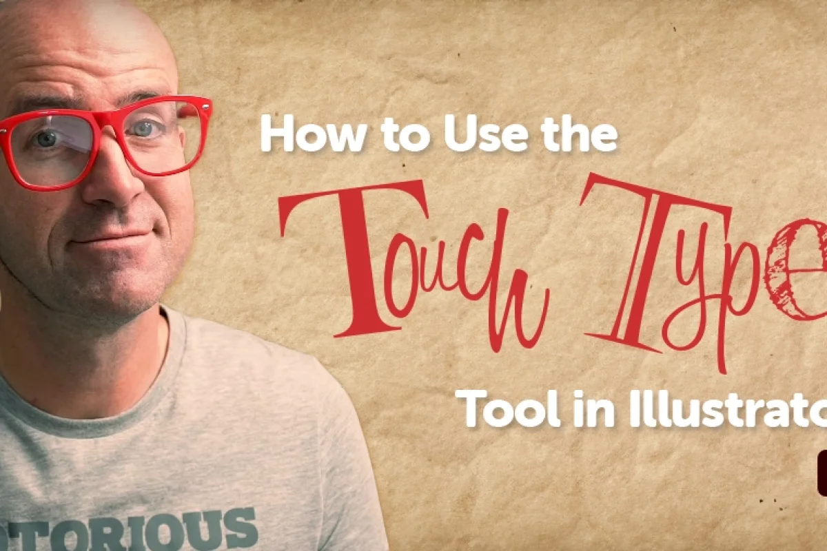 How to Use the Touch Type Tool in Illustrator - Transforming Typography ...