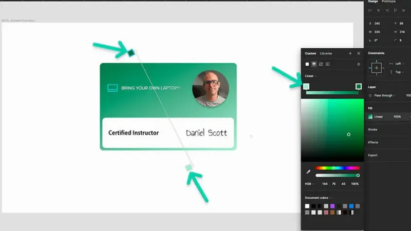 Step-by-step guide to gradients in Figma | Bring Your Own Laptop