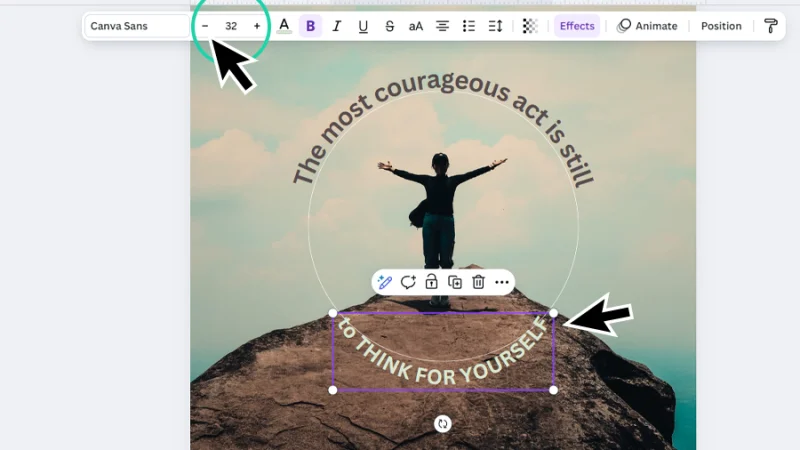How to Curve Text in Canva: A Step-by-Step Guide | Bring Your Own Laptop