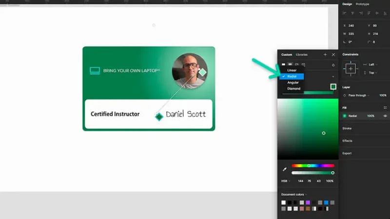 Step-by-step guide to gradients in Figma | Bring Your Own Laptop