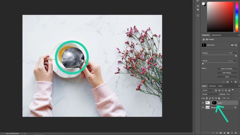 Create a clipping mask in photoshop | A step-by-step guide | Bring Your ...