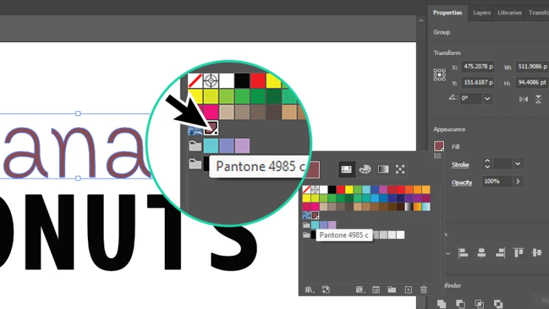 Pantone Spot Colors in Illustrator: Create Custom Swatches Without ...