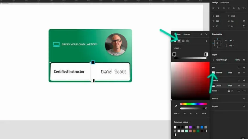 Step-by-step guide to gradients in Figma | Bring Your Own Laptop