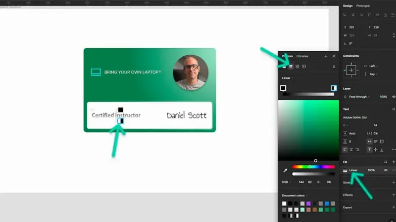 Step-by-step guide to gradients in Figma | Bring Your Own Laptop