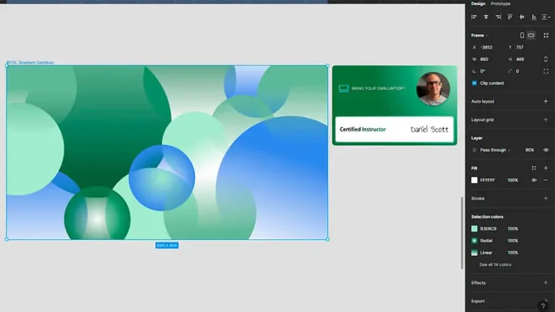 Step-by-step guide to gradients in Figma | Bring Your Own Laptop