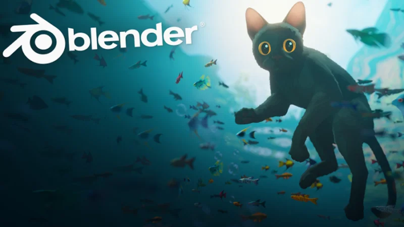 animating logo blender