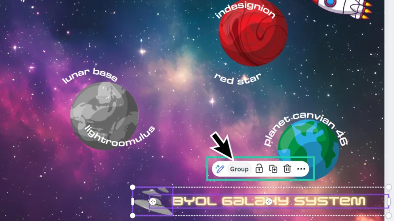 Group, Lock & Align in Canva | Workflow Essentials for Designers ...