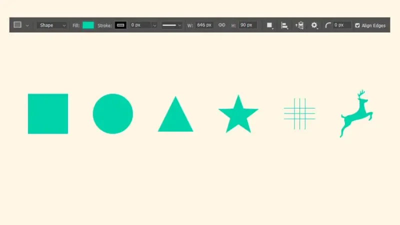 Learn how to create simple shapes as the basis for your Photoshop ...