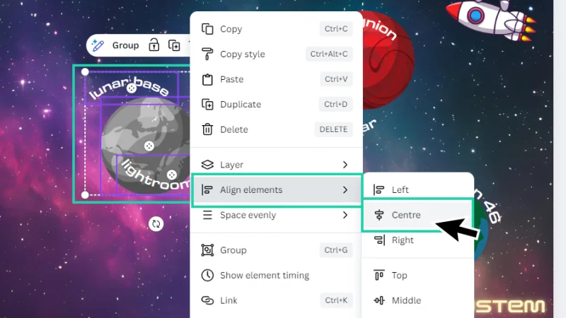 Group, Lock & Align in Canva | Workflow Essentials for Designers ...