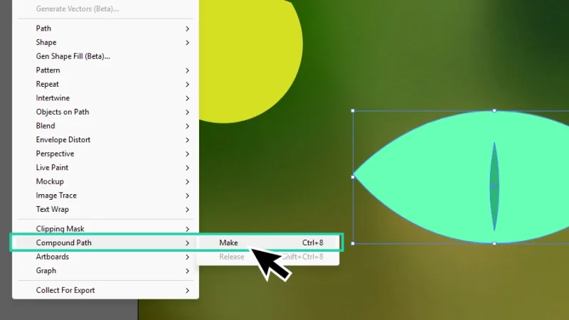 Compound Paths vs. Compound Shapes in Illustrator: Beginner to Advanced ...