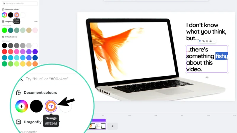 canva logo animation