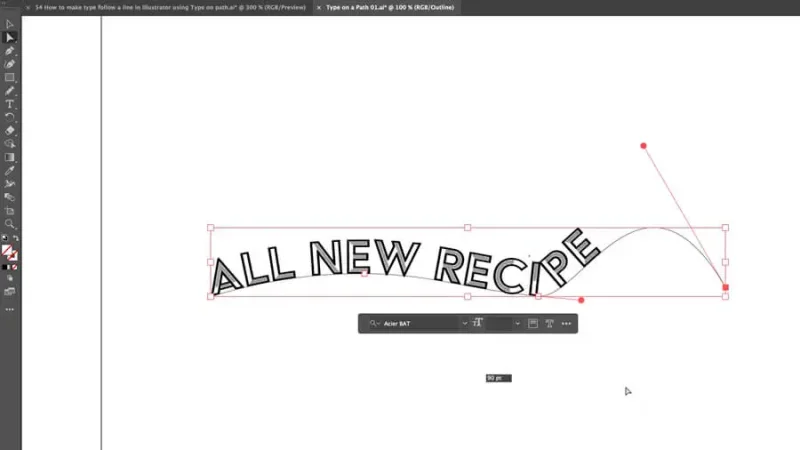 Elevate Your Designs: Learn to Curve Text in Illustrator | Bring Your ...