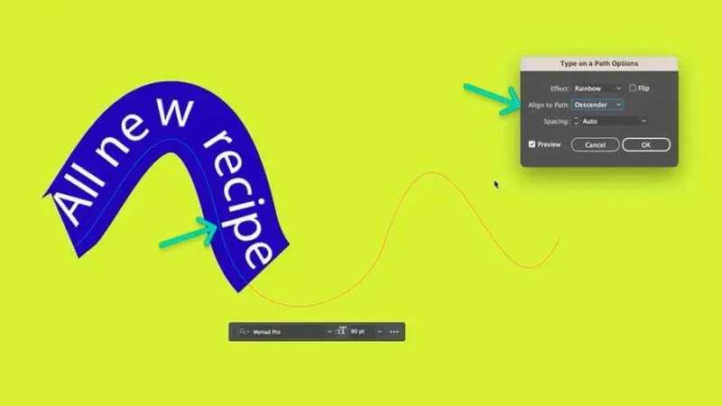 Elevate Your Designs: Learn to Curve Text in Illustrator | Bring Your ...