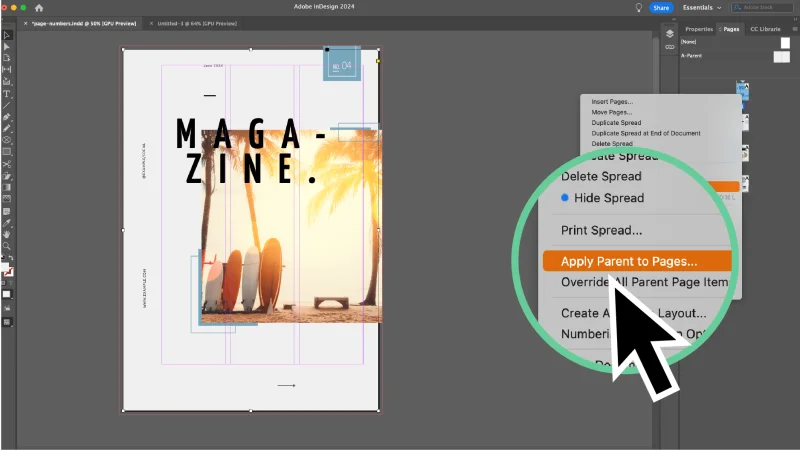 A Step-by-Step Guide to Adding Page Numbers in InDesign | Bring Your ...