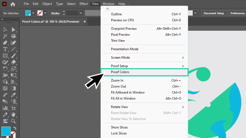 How to Proof Colors in Illustrator | BYOL Design Tips | Bring Your Own ...