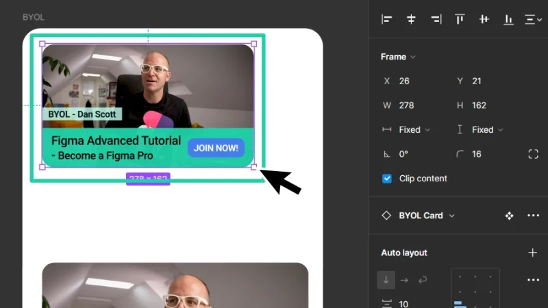 Responsive Text in Figma: Create Dynamic UI Cards with Auto Layout | Bring Your Own Laptop