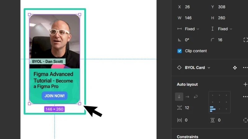 Responsive Text in Figma: Create Dynamic UI Cards with Auto Layout ...